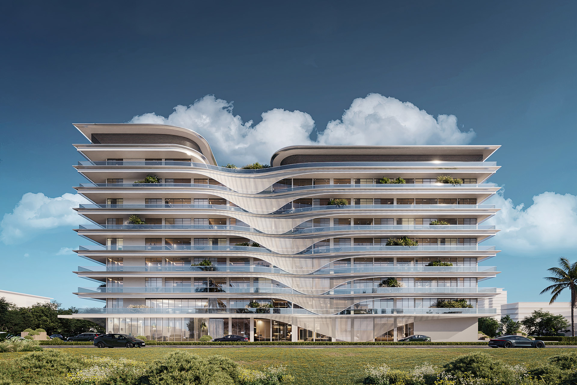 Oceanglow – Multi Residential in Arjan, UAE | ZNera Space